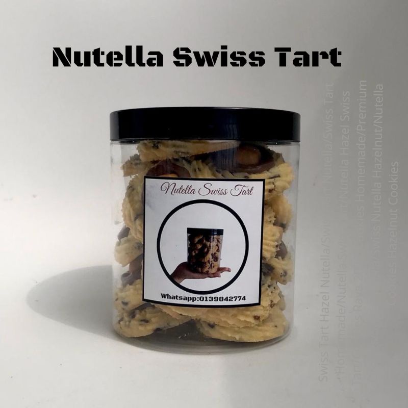 Swiss Tart Hazel Nutella/Nutella Swiss Tart/Swiss Tart Nutella/Swiss ...