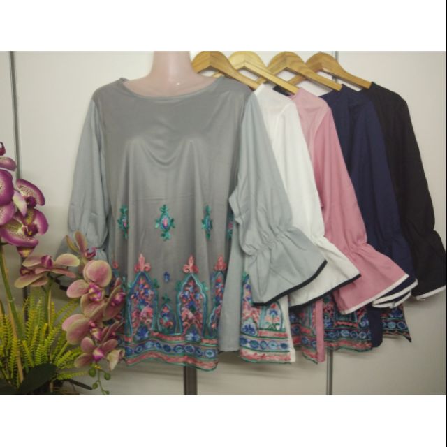 Sale! Sale! Blouse Plus Size | Shopee Malaysia