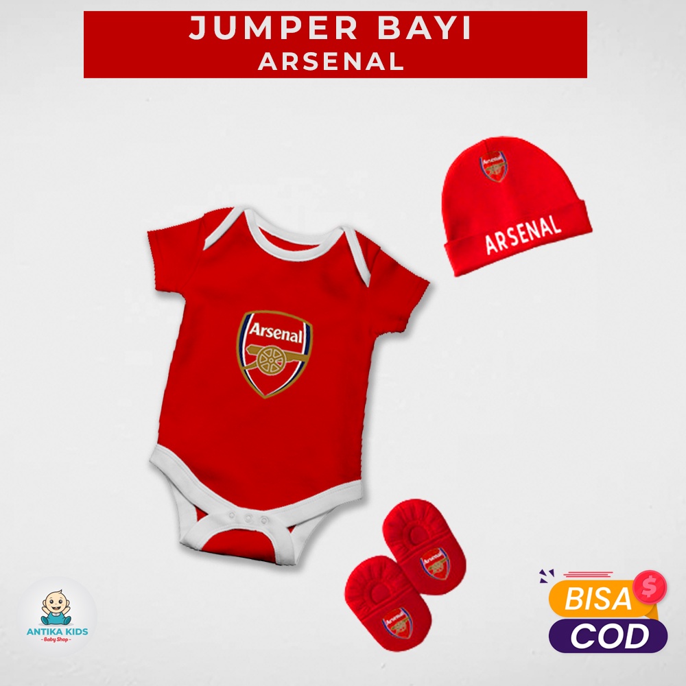 Newborn Baby Boy Girl Jumper Clothes Arsenal Character 0-12 Months Old ...