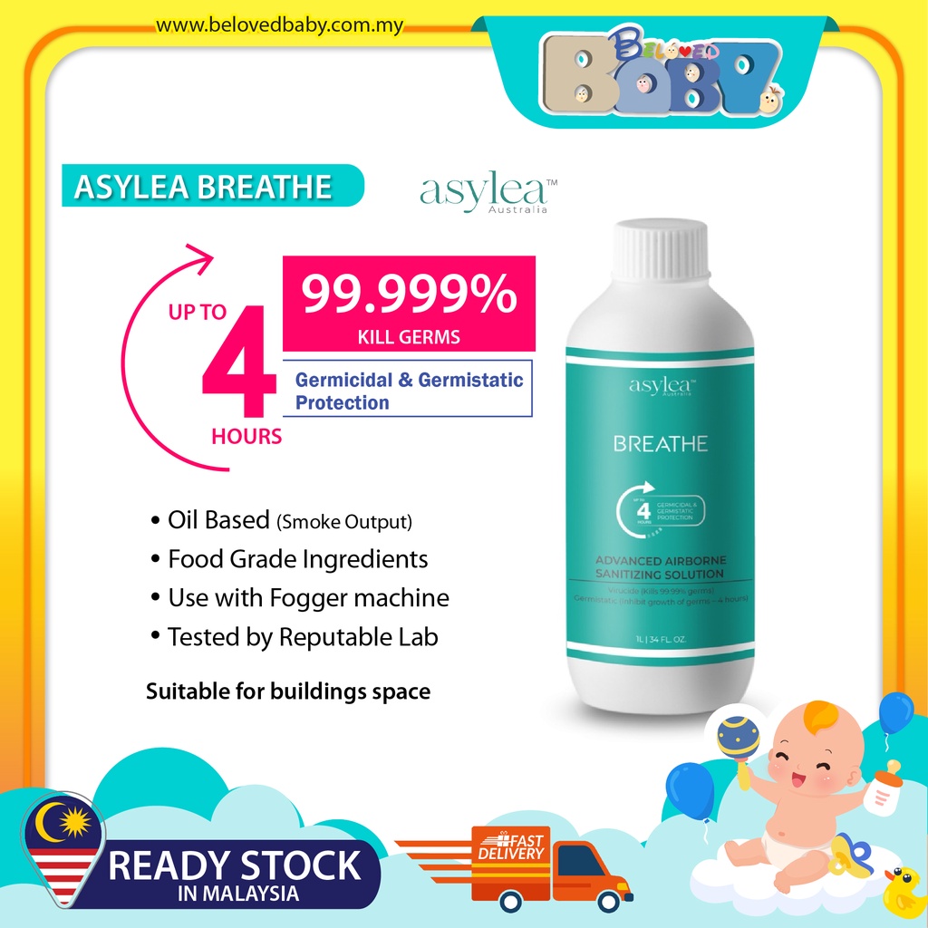 Asylea Breathe Advanced Air borne Misting Sanitizing Solution (1L ...