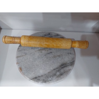Marble Chapati stone diameter 22cm / Rolling board / Roti Maker with ...