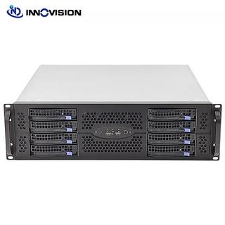New Designed Hotswap 3U compact storage server chassis 530MM 8 HDD Bays rack server computer ...