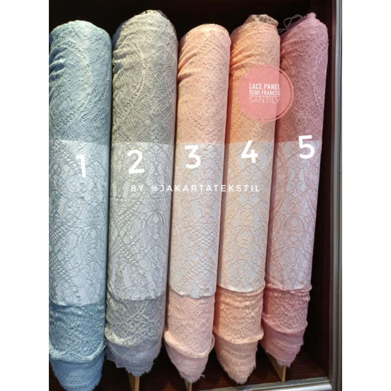 [ 419 ] BROKEN / LACE PANEL SEMI FRANCIS (2.5M x 1.45M) | Shopee Malaysia