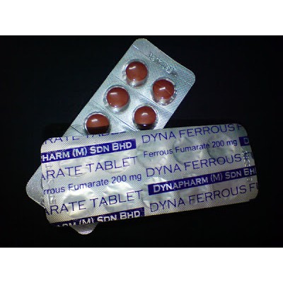 Dyna Ferrous Fumarate Tablet 200MG (10's) | Shopee Malaysia