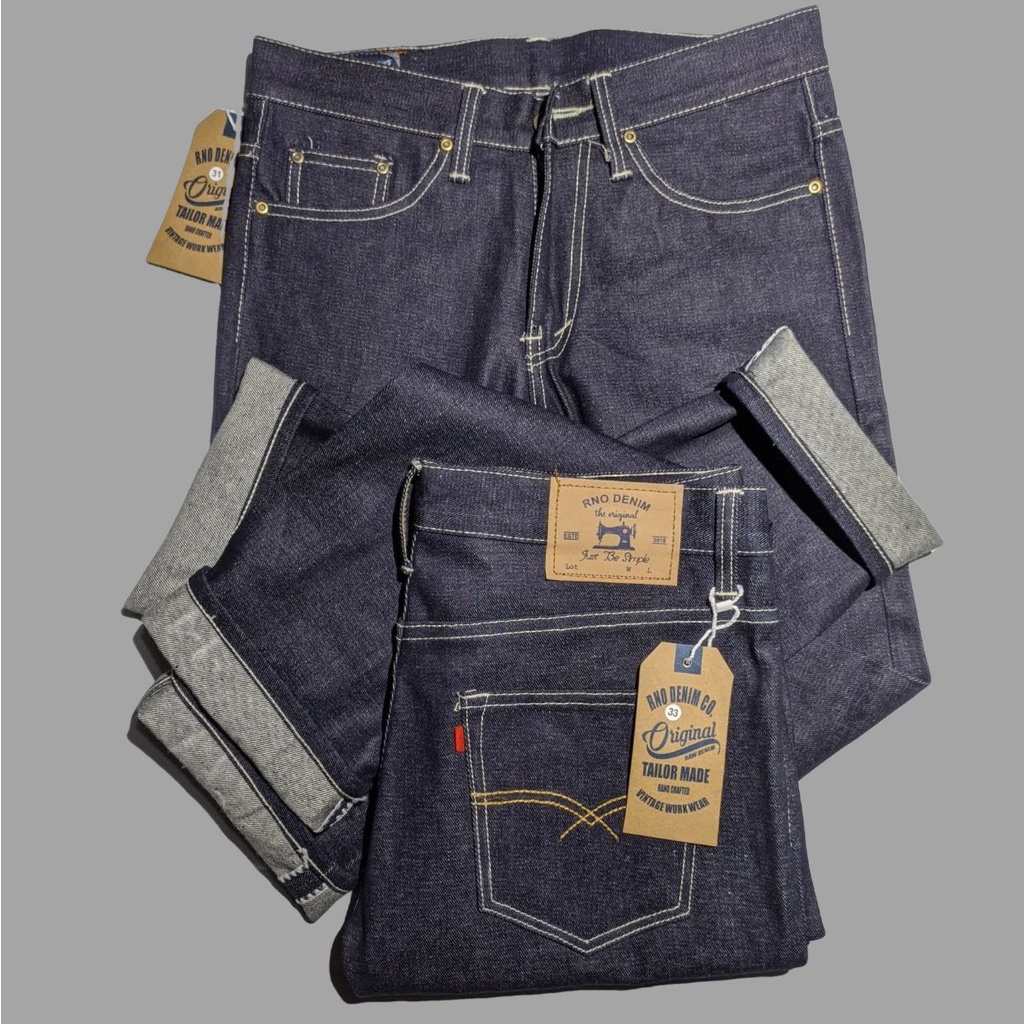 PRIA Jeans Men Pants DENIM SELVEDGE Original / SELVEDGE DENIM ACCENT 15 ...