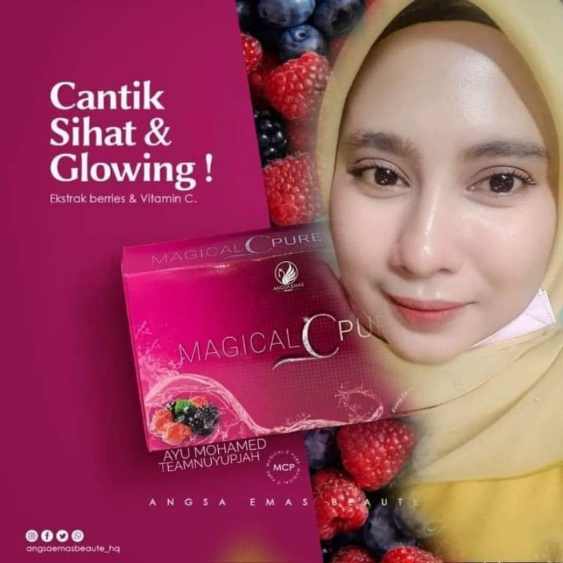 🍄🍄🍄 ORIGINAL VITAMIN C MAGICAL C PURE 🍄🍄🍄 | Shopee Malaysia