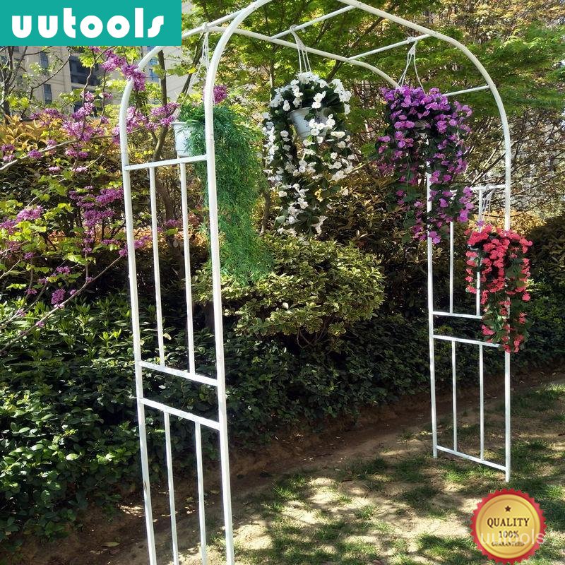 Big flower rack stand outdoor iron flower stand frame garden decoration ...