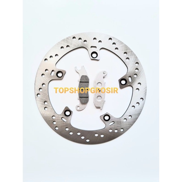 (Package) Front Disc Plate + Brake Pads CB150R/CBR150/CB 150R/CBR 150 ...