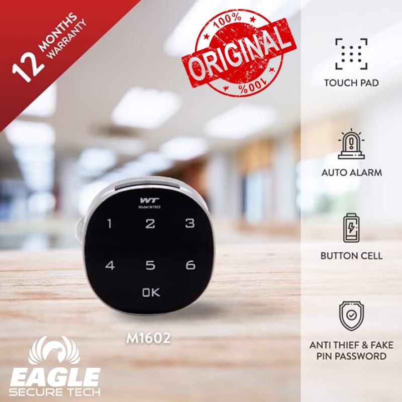 100 % ORIGINAL WT Digital Cabinet Lock WT-M-1602 | Shopee Malaysia