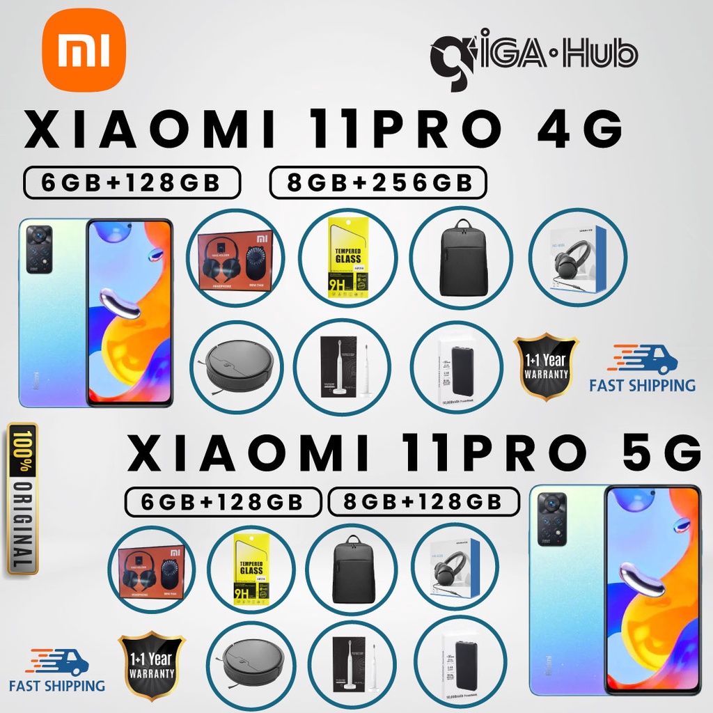 Xiaomi Redmi Note 11 Pro 4G / Redmi Note 11 Pro 5G - ORIGINAL MALAYSIA ...