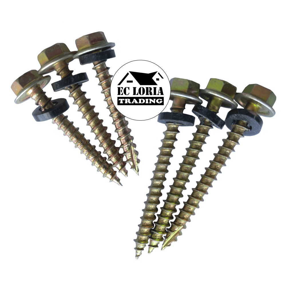 Tex Screw for Wood 1 1/2" and 2" (sold per 10 pcs) | Shopee Malaysia