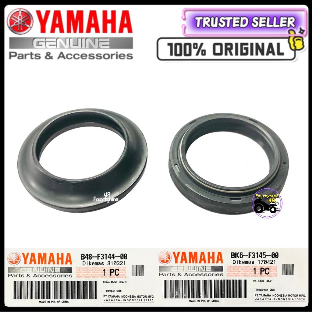 100% ORIGINAL R15 / R25 V2 / MT15 / MT25 FORK OIL SEAL / DUST SEAL ...