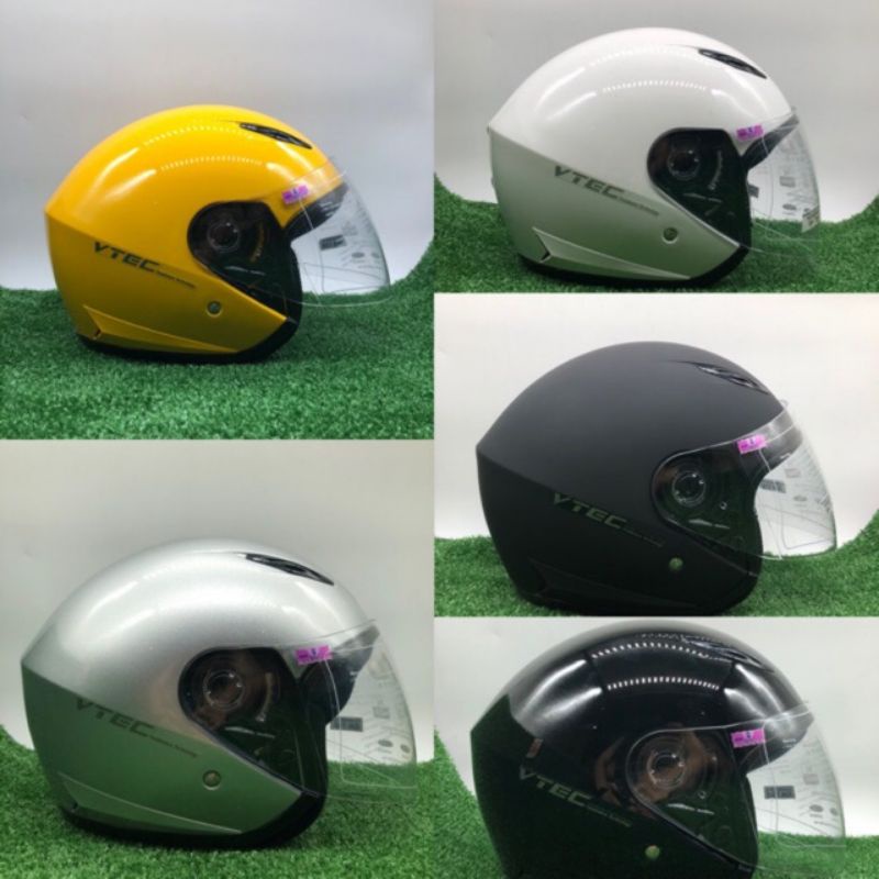 LTD VTEC MONO HELMET 100% ORIGINAL (HELMET STENG/HELMET SEPARUH/HALF ...