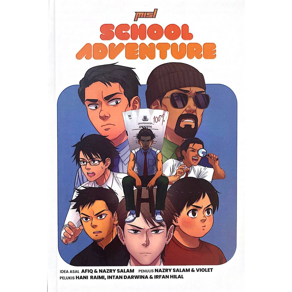 Buku Komik : Misi: School Adventure | Shopee Malaysia