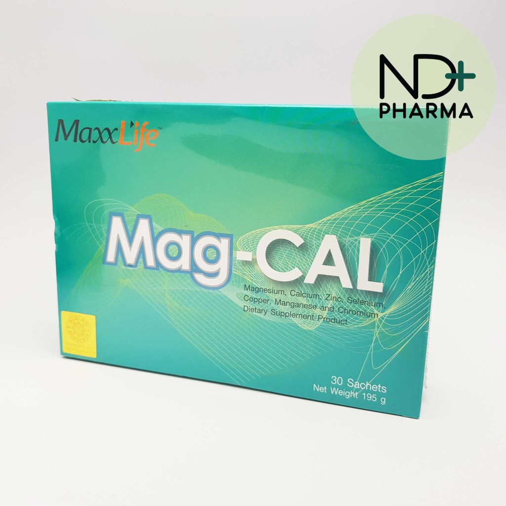Maxxlife mag-cal Mccal Calcium Sachet 30 Sachets. | Shopee Malaysia