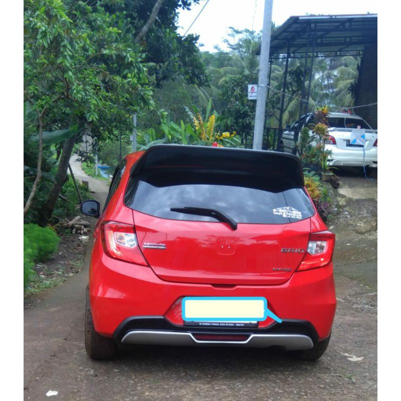 Diffuser Brio 2018 2021 facelift bodykit | Shopee Malaysia