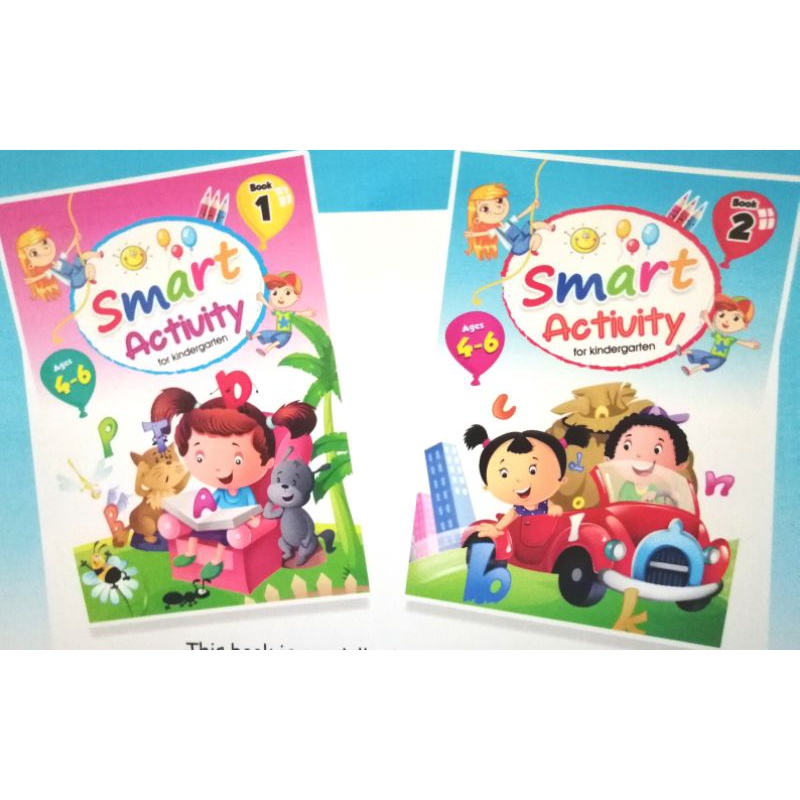 Smart Activity for Kindergarten/Preschool Activity Book | Shopee Malaysia