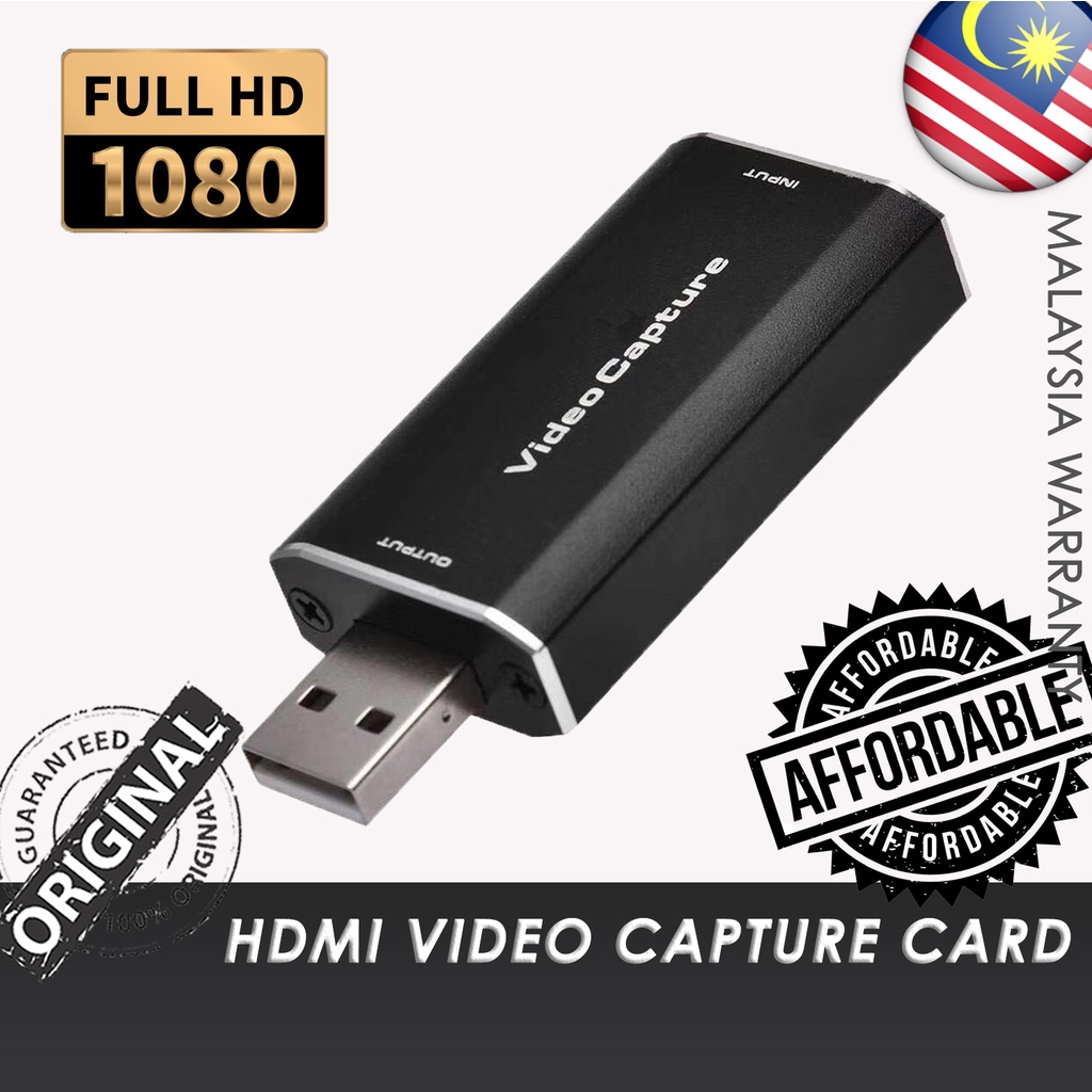 h -dmi Video Capture Card Full HD 1080P for Budget Live Stream with ...