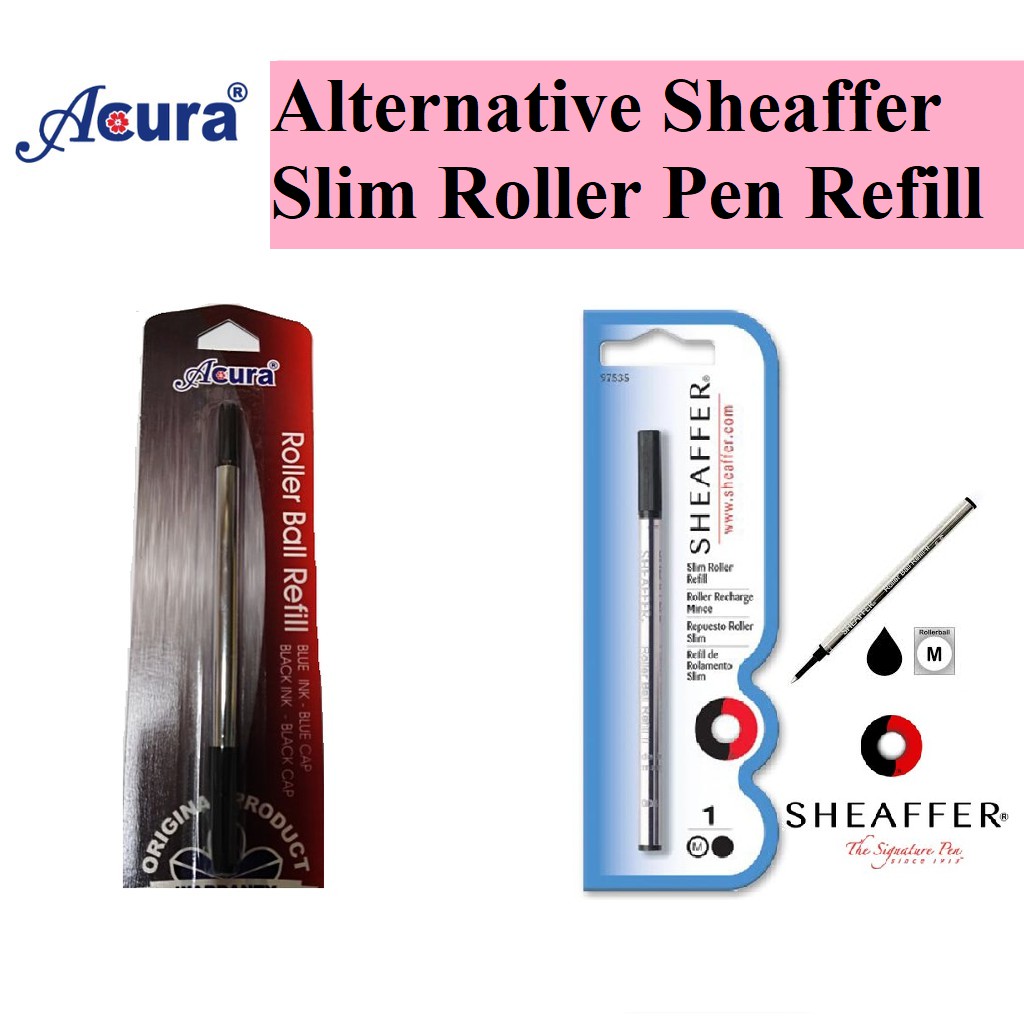 Roller Ball Pen Refill *Cheaper Alternative to Sheaffer Refill Slim ...