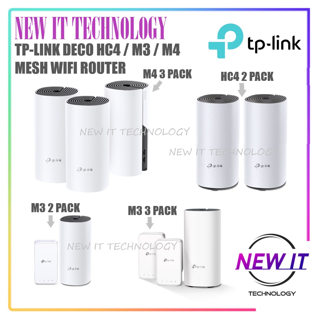 TP-LINK DECO HC4&M3&M4 AC1200 1200Mbps&M5 AC1300 1300Mbps&M9 AC2200 ...