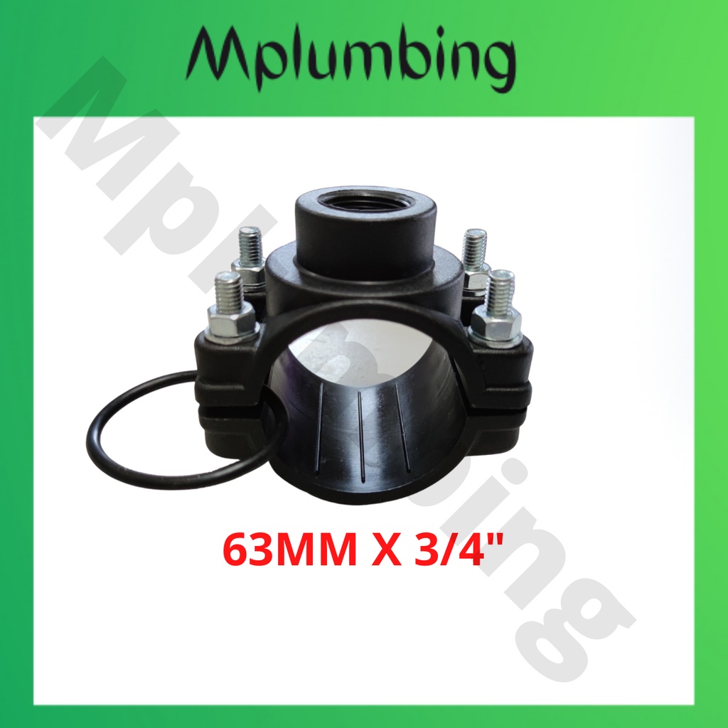 POLY CLAMP SADDLE (63MM | 50MM | 32MM X 1" 3/4" ) | Shopee Malaysia