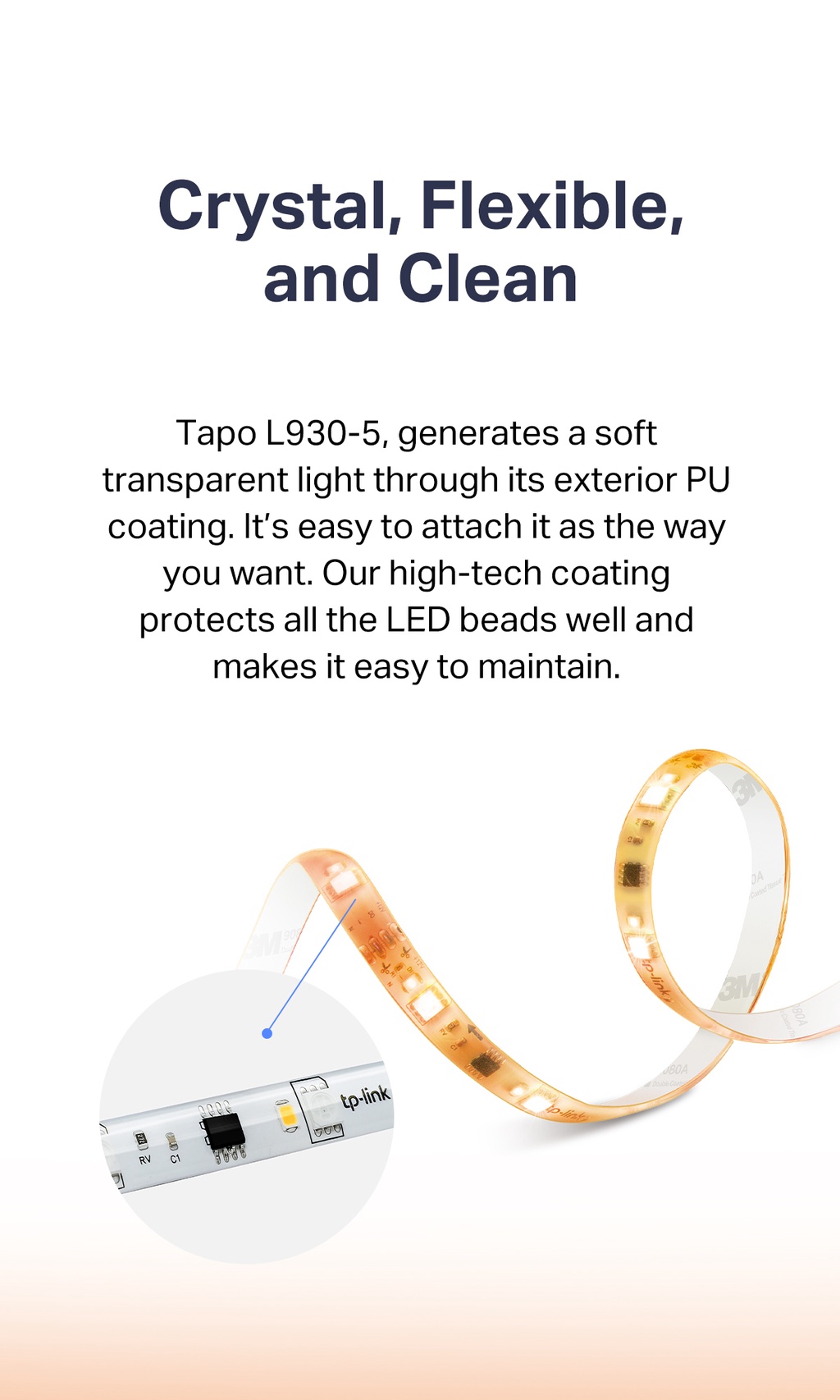 TP-Link Apple HomeKit LED Smart Wi-Fi 5M 16 Million-Colors RGB Fluid ...