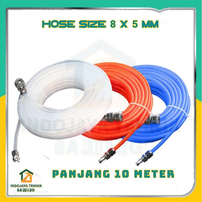 10 meters High Pressure Air Compressor Hose With PP20 SP20 Connector ...