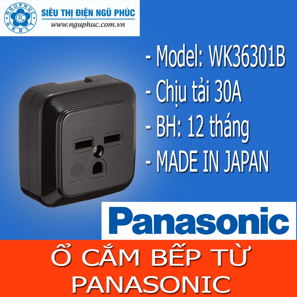 Panasonic WK36301B Japanese induction cooker socket | Shopee Malaysia
