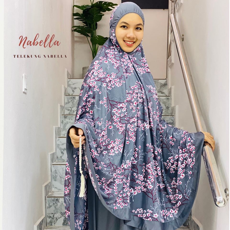 Telekung Nabella Sakura Jepun READYSTOCK Telekung Murah Telekung Solat ...