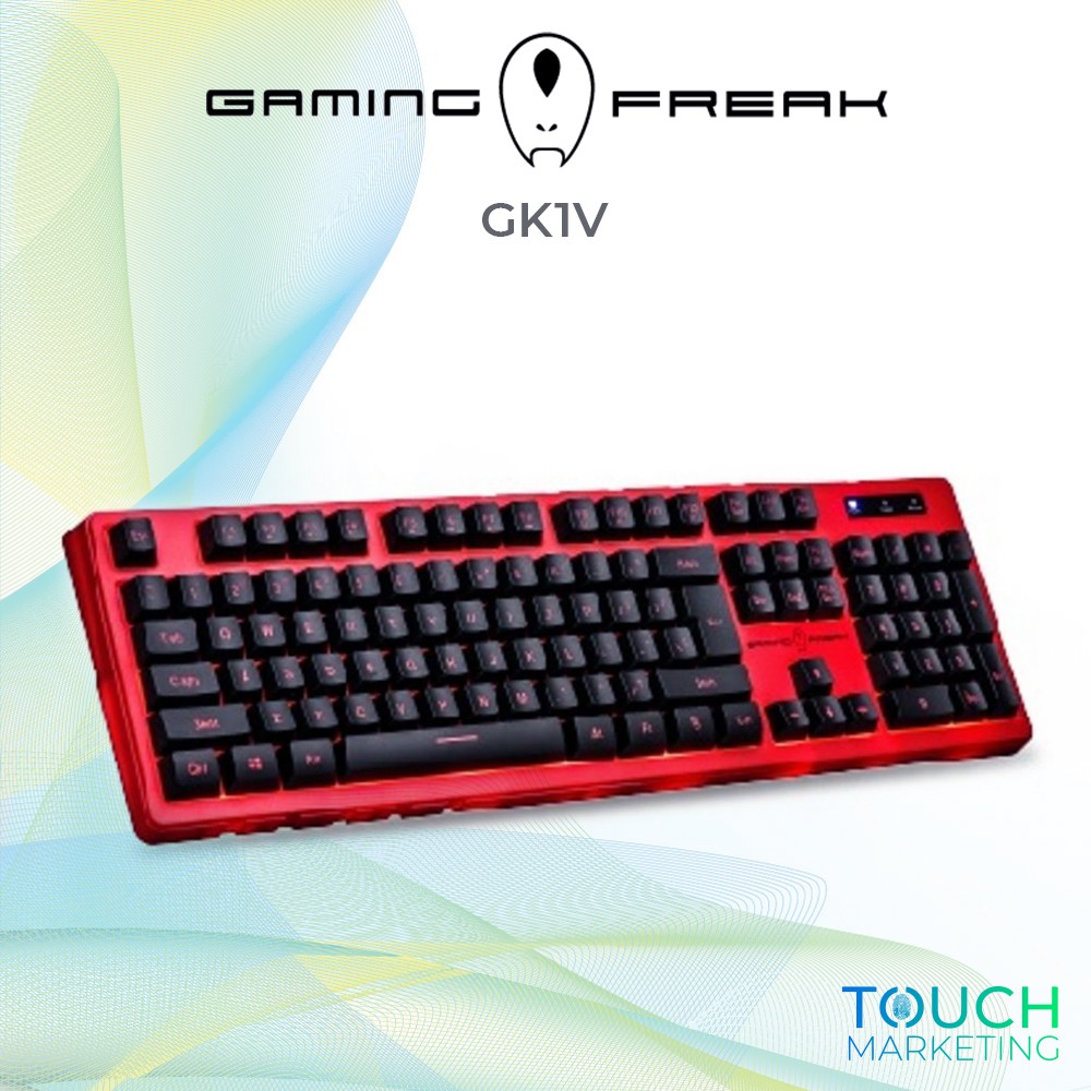 AVF Gaming Freak GK1V Advanced Membrane Gaming Keyboard (3 Led ...