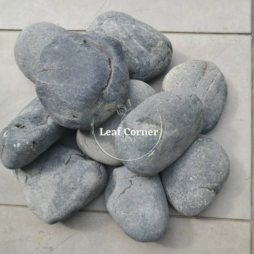 Medium Dark Grey Pebbles Stone 3-5cm Grey Pebbles Rock Grey Pebbles ...