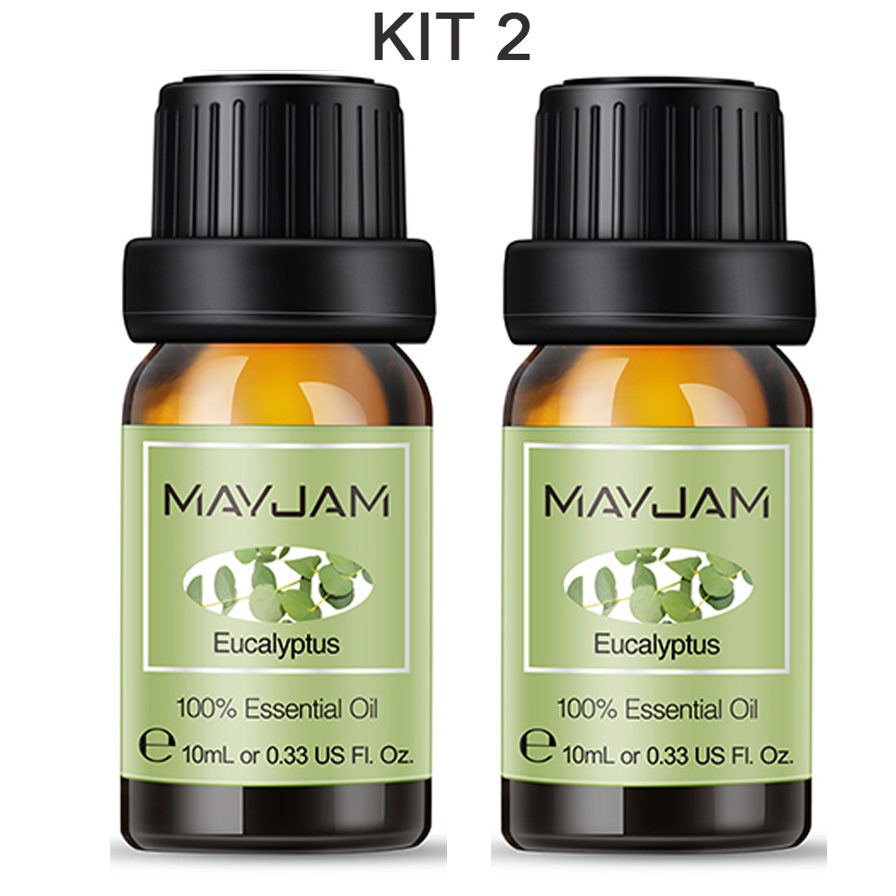 10ml X 2pcs Mayjam Eucalyptus Essential Oil Fresh Air Relaxing