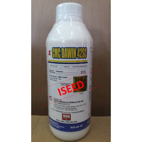 CMC DAWIN 42SC 1 LITER Carbendazim 42% Racun Kulat Karah (Active ...