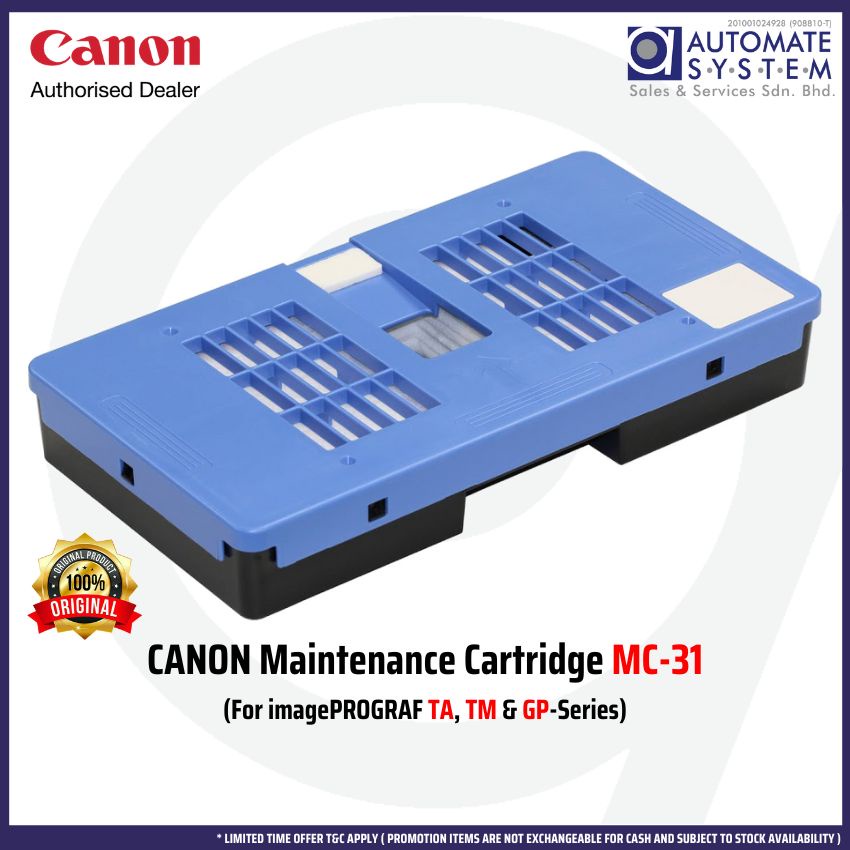 Canon Maintenance Cartridge MC-31 | TA Series | TM Series | GP Series ...