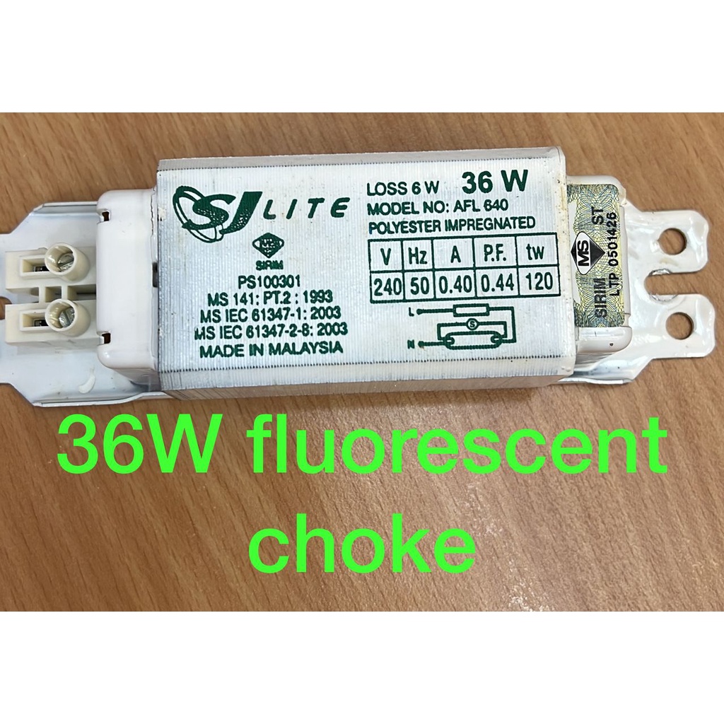 36W 40W 18W flouresent choke for tube / ballast fluorescent lamp PLC ballast choke Brand Random ...