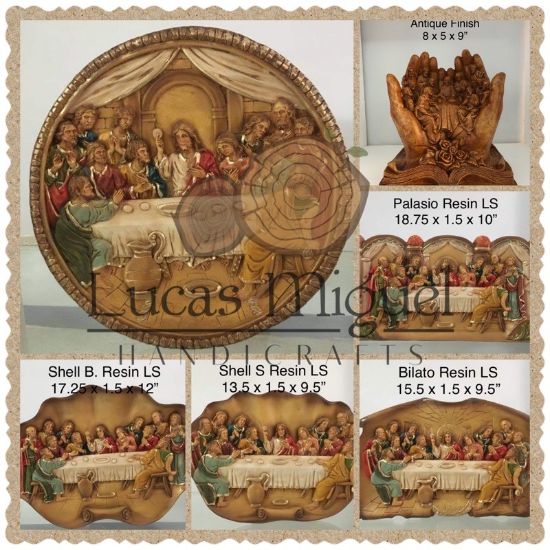 Resin Last Supper (House decor) | Shopee Malaysia