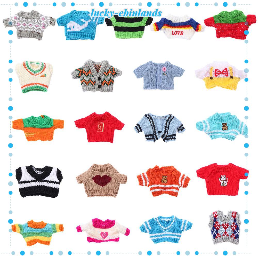 EBINLANDS Mini Plush Toy Clothes Cute Kids Toys Sweater Birthday Gifts ...
