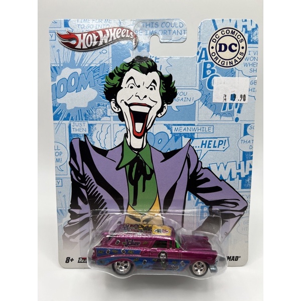 Hot Wheels DC Comics Joker Chevy Nomad Msib Original Mattel toys ...