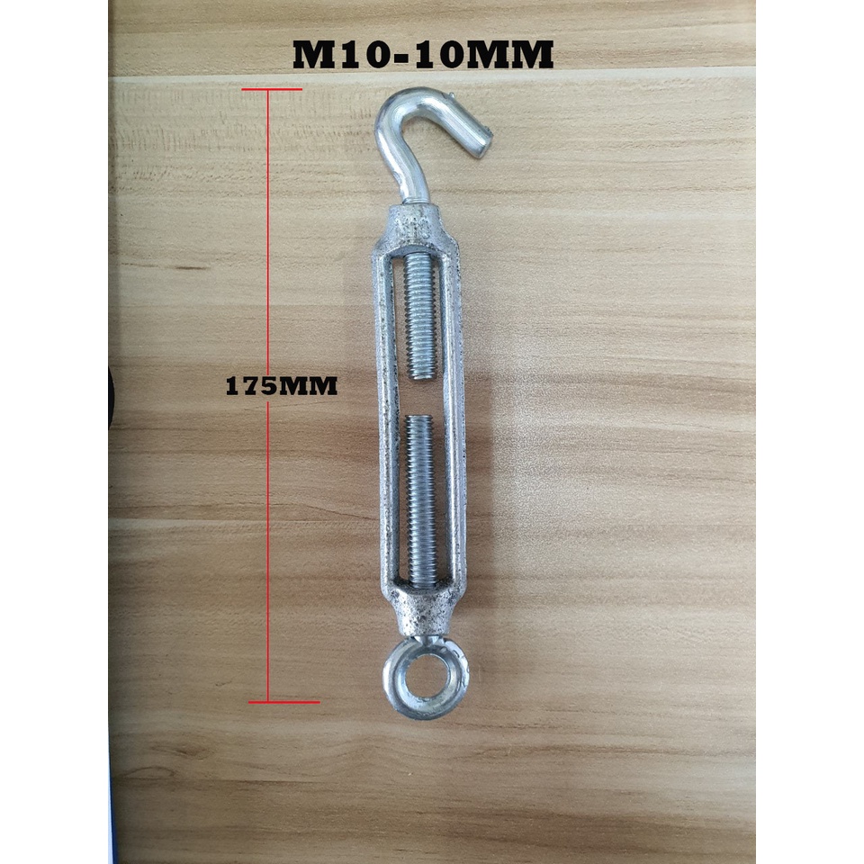 GALVANIZED EYE & HOOK TURNBUCKLE (M6,M8,M10,M12,M16,M20) FOR WIRE ROPE ...