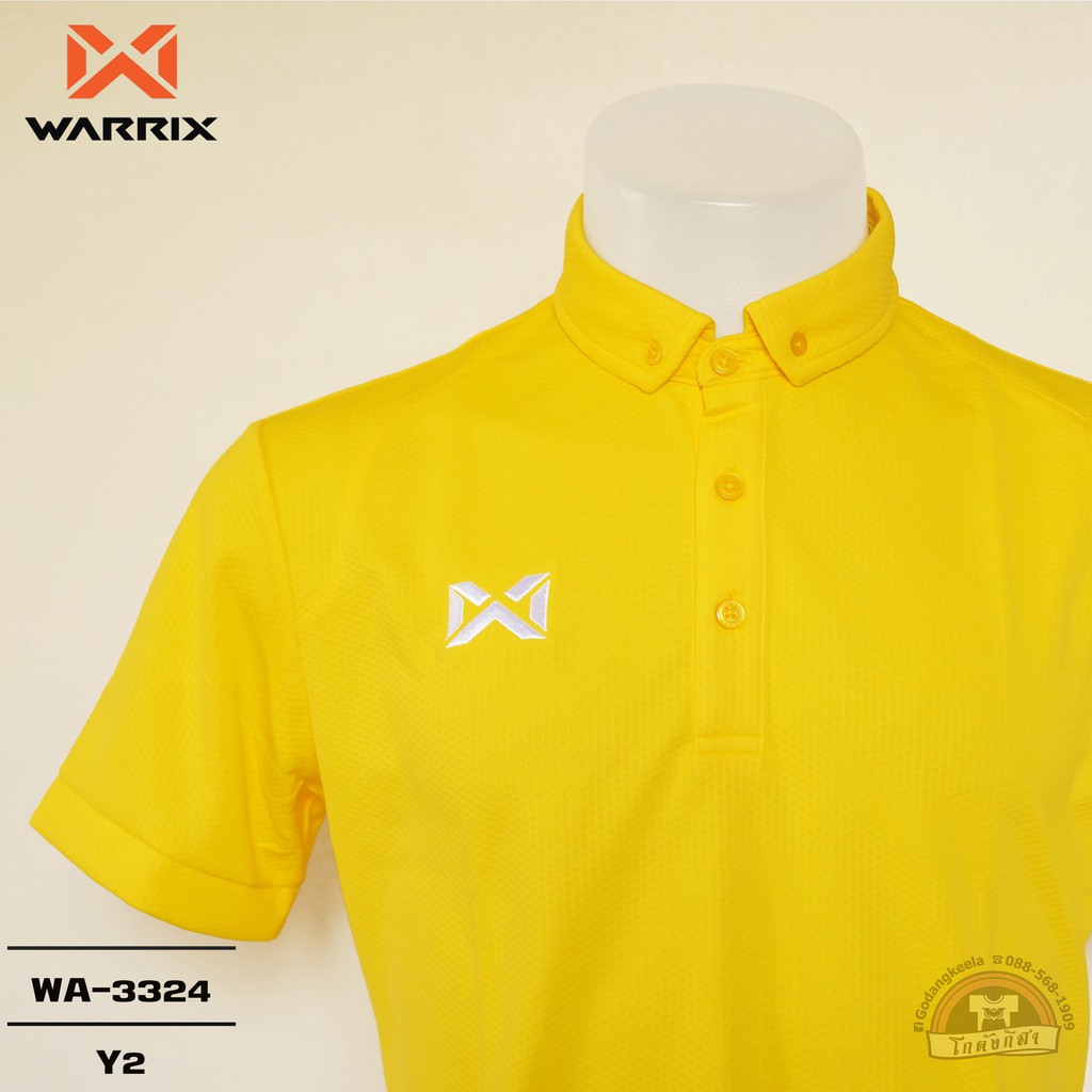 WARRIX Polo Shirt bubble WA-3324 WA-PLA024 Light Yellow Y2 Varix Warix 1 | Shopee Malaysia