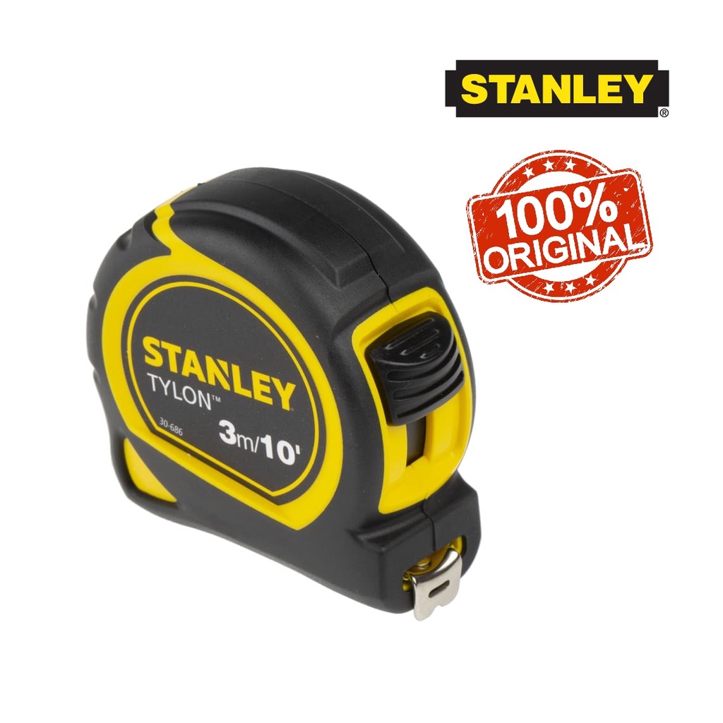STANLEY Tylon Measuring Tape Pita Pengukur 3m POWERLOCK Measurement ...