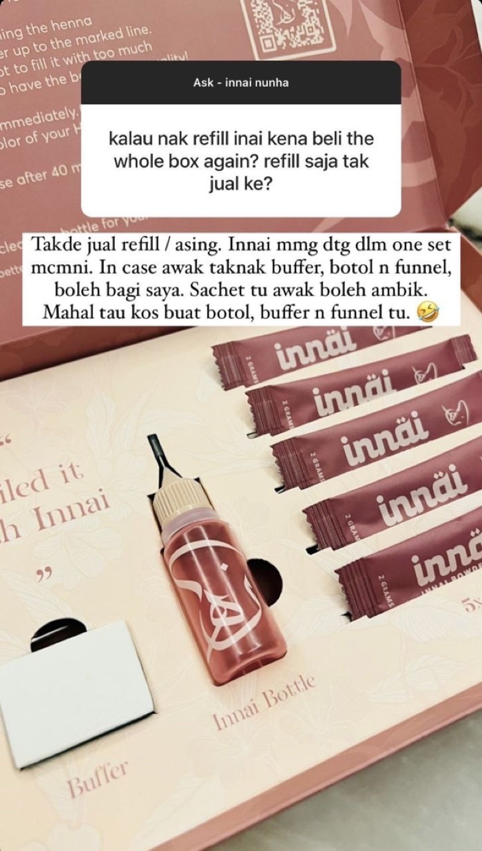 💥CLEARANCE STOCK HARGA 1 BOX💥 Innai Nunha Neelofa Free Buffer Setiap ...