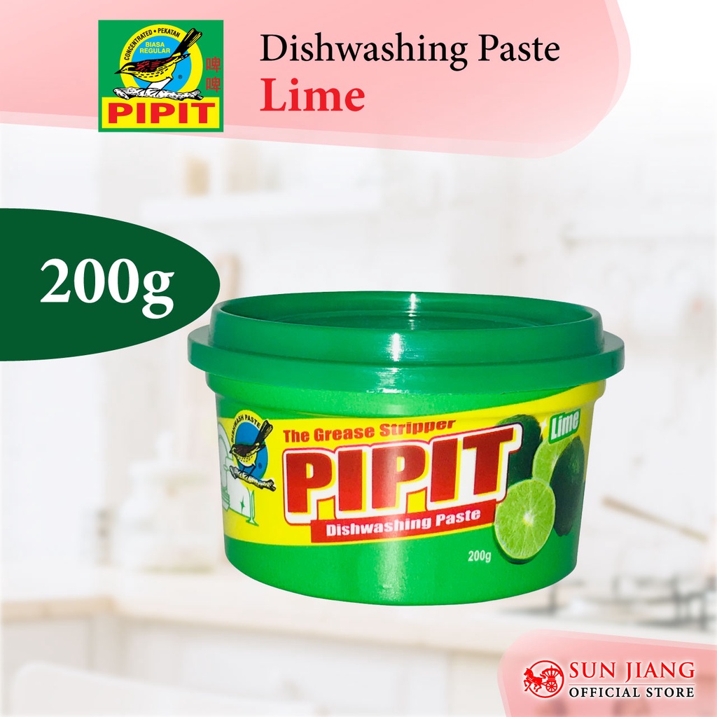 Pipit Dishwashing Paste Lime 200g | Shopee Malaysia