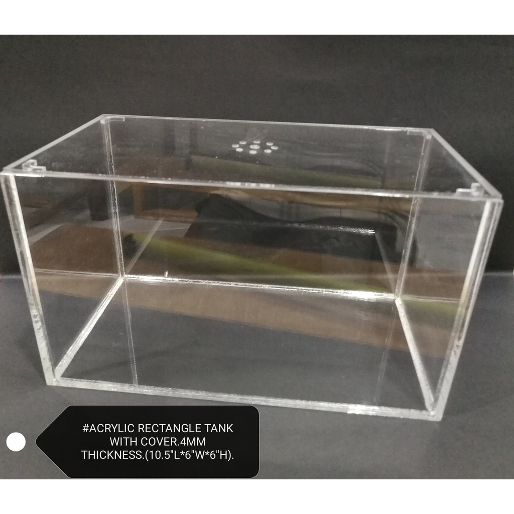 Acrylic Fish Tank Rectangular Top Cover Aquarium Fish | Shopee Malaysia