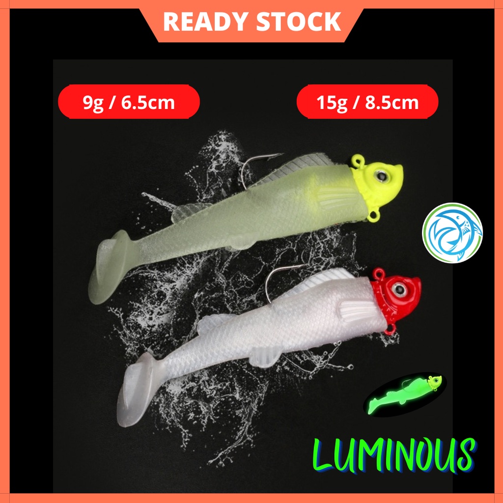 Soft Plastic Lure / Umpan Casting / Fishing / Mancing / Umpan Ikan ...