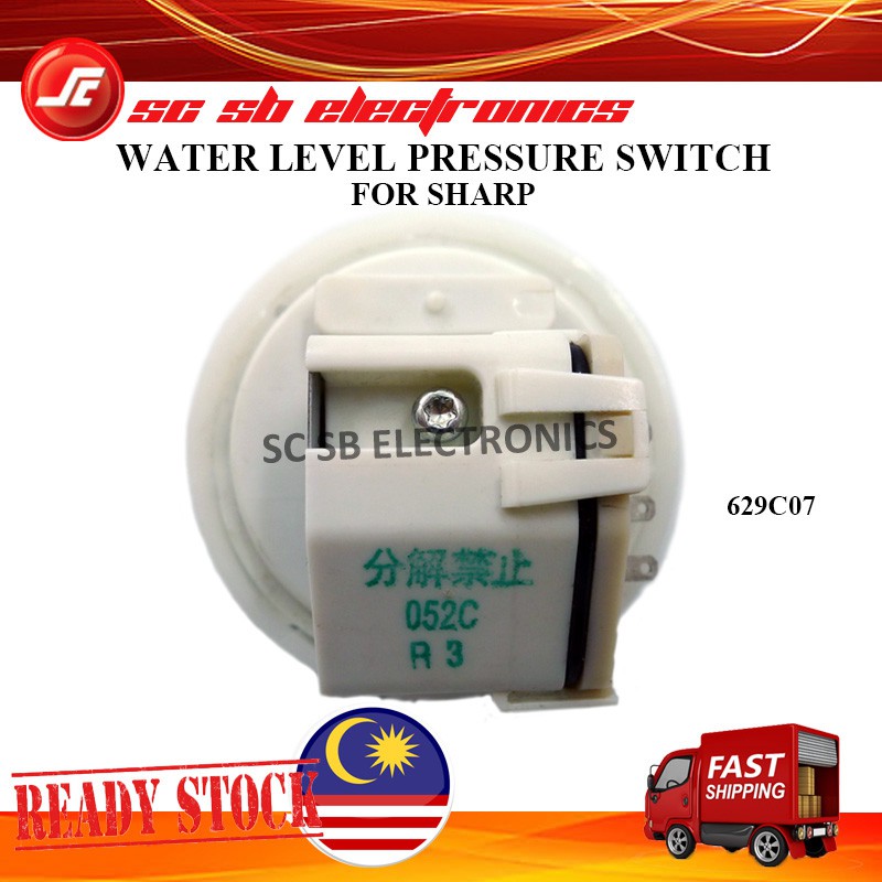 SHARP WASHING MACHINE SPARE PART REPLACEMENT WATER LEVEL SWITCH PRESSURE / SENSOR SWITCH ...