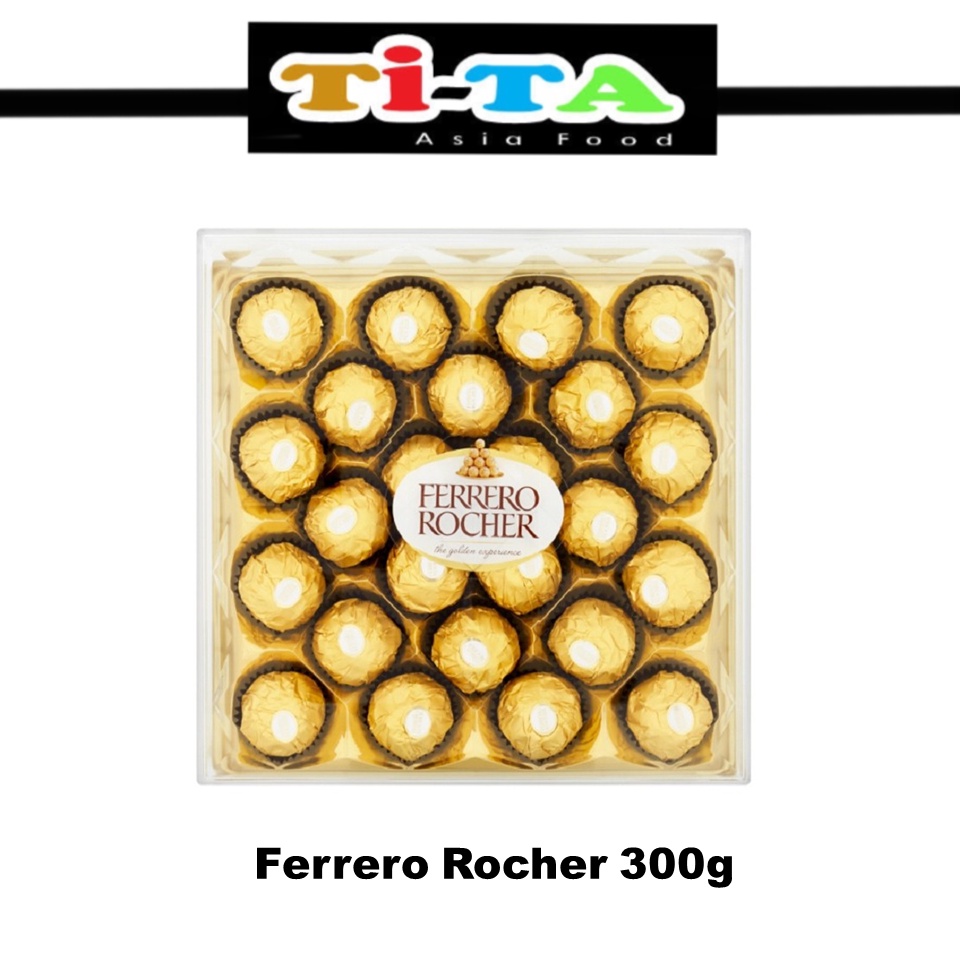 Tita [HALAL]Ferrero Rocher (T3 x 16 /1x24 /1X16) | Shopee Malaysia