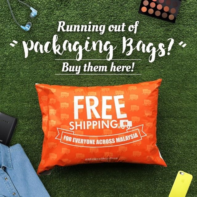 50pc Shopee Flyer / Packaging Bag A4 size | Shopee Malaysia