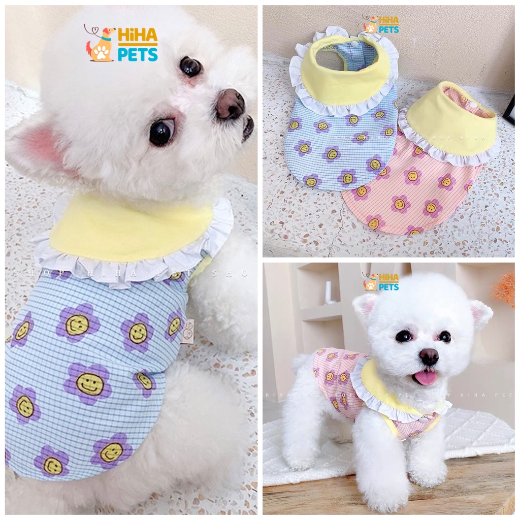 Cute Sunflower Pet Clothes For Dogs And Cats Hihapet. | Shopee Malaysia