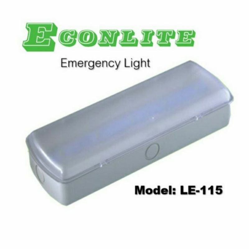 Econlite LE-115 LED High Efficiency Emergency Light Bomba Approved | Shopee Malaysia